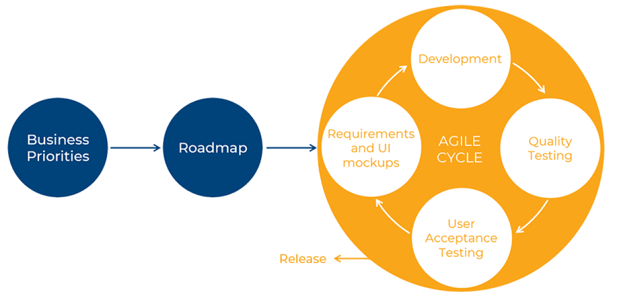 Iterative Agile Methodology for Business-driven Results