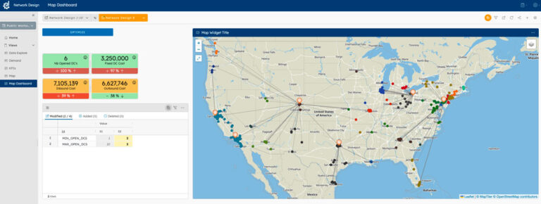 Strategic Network Design Software Optimization Solution